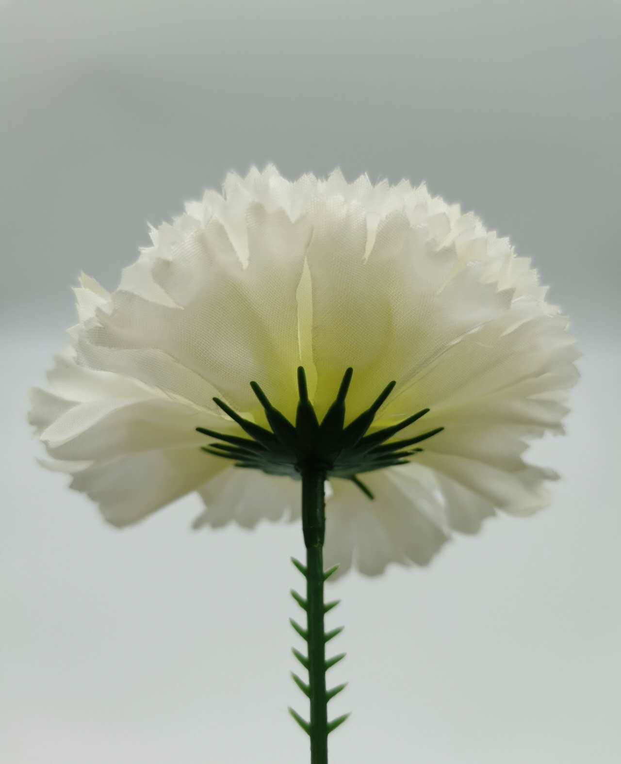 Ivory Florist Tribute Silk Carnation Head Pick (From 10p each head ...